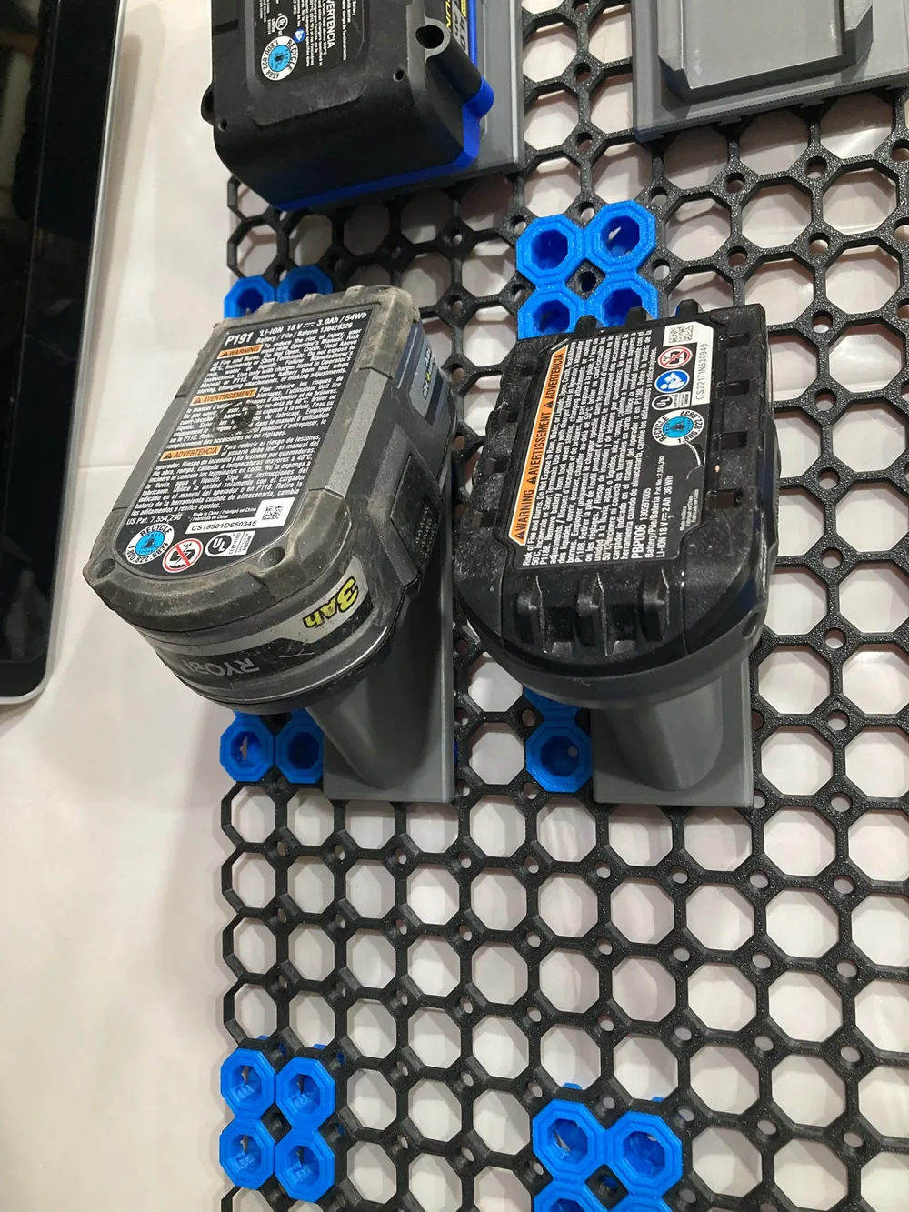 Multiboard Ryobi One+ 18v Battery Holder - Free 3D Print Model - MakerWorld