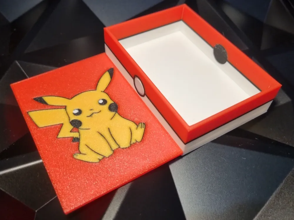Pokemon Card Box Pikachu by BENJO3D - MakerWorld