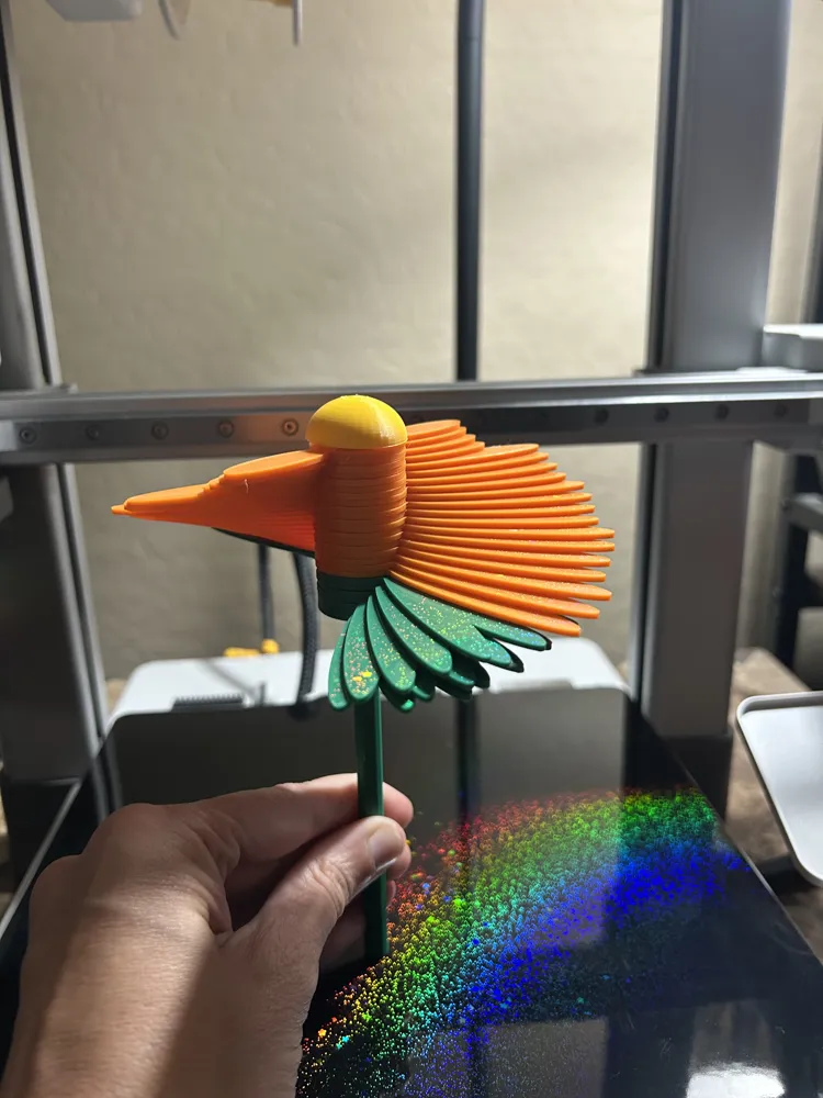Daisy Flip Flap Spinner - Free 3D Print Model - MakerWorld