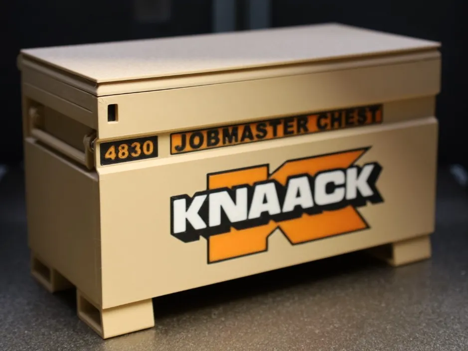Knaack Job Site Tool Box Desk Display by joshua.makes MakerWorld ...