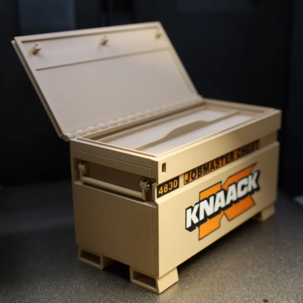 Knaack Job Site Tool Box Desk Display by joshua.makes MakerWorld ...