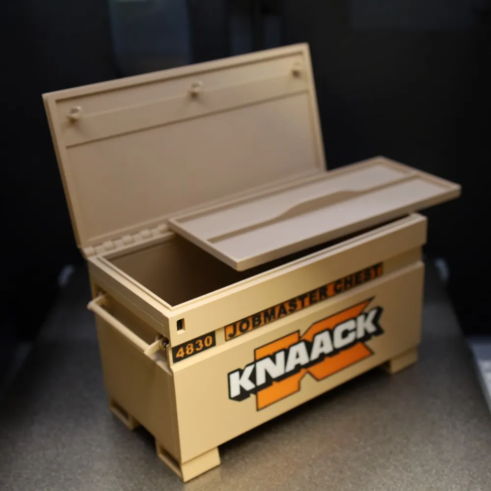 Knaack Job Site Tool Box Desk Display by joshua.makes MakerWorld ...