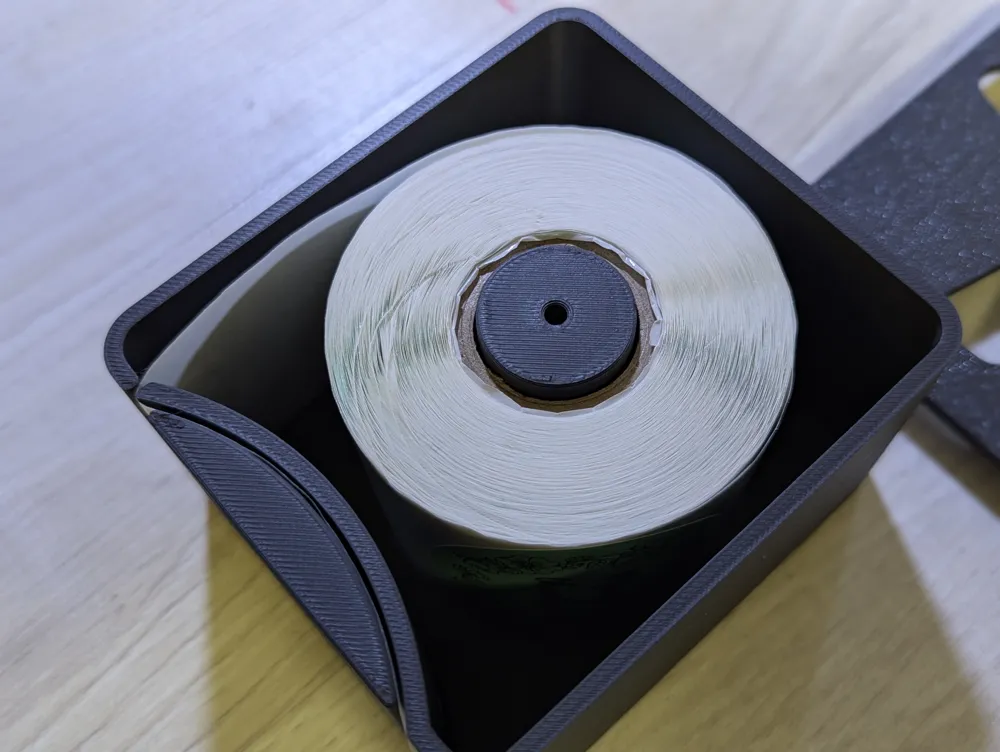 (Parametric) Thermal Labels Dispenser - Free 3D Print Model - MakerWorld