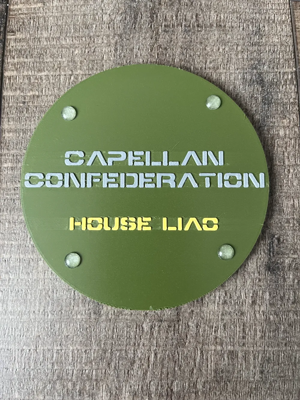 BattleTech "Inner Sphere" inspired Coasters set by TC9 - MakerWorld