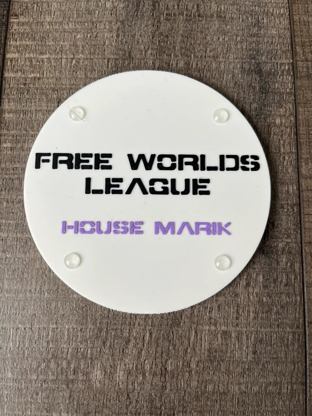 BattleTech "Inner Sphere" inspired Coasters set by TC9 - MakerWorld