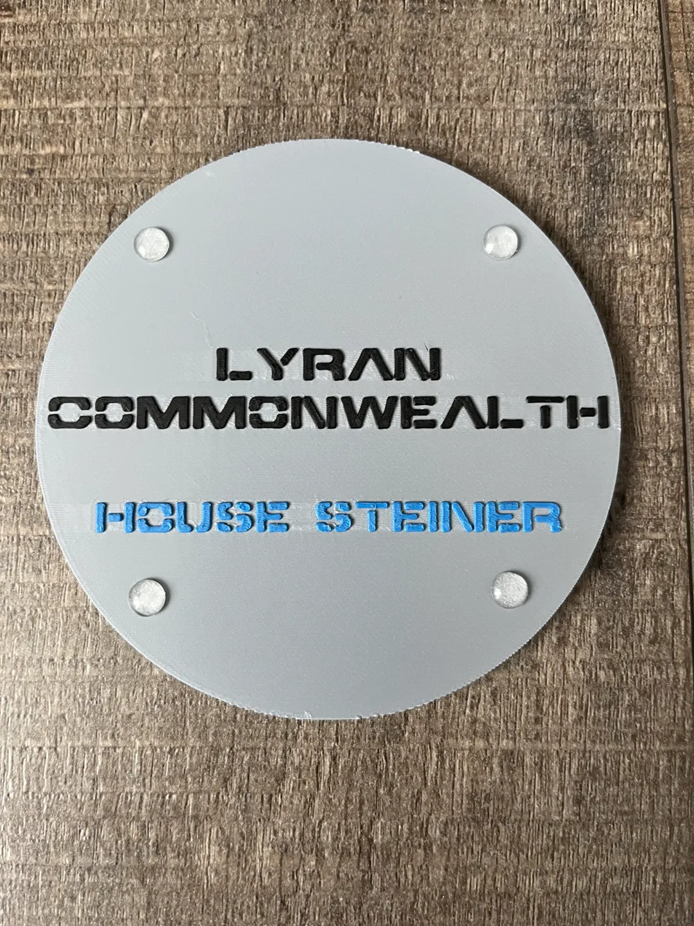 BattleTech "Inner Sphere" inspired Coasters set by TC9 - MakerWorld