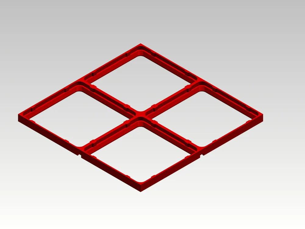 Grid for BOX 60x60 by Depa - MakerWorld