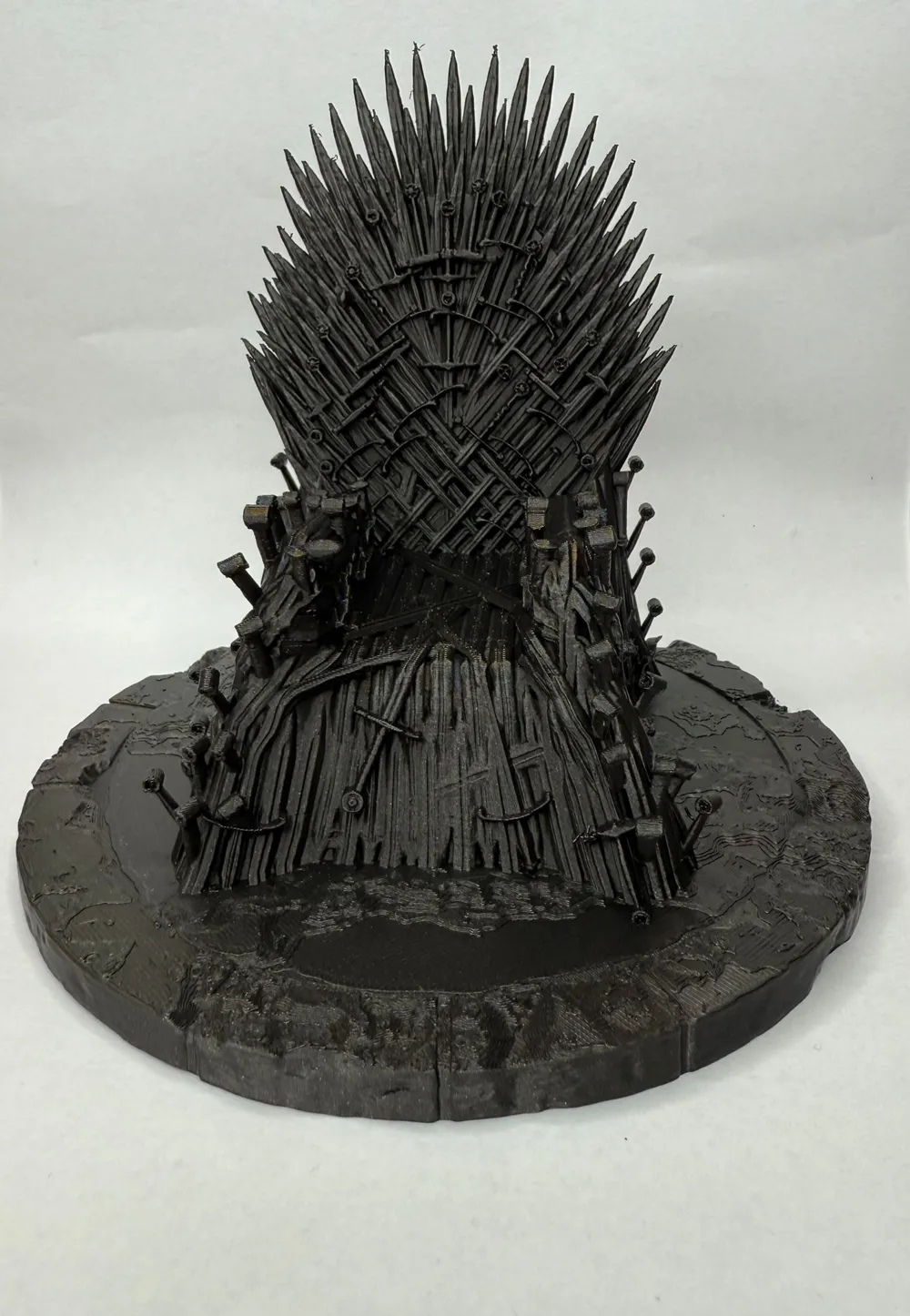 Iron Throne with dragon - Free 3D Print Model - MakerWorld