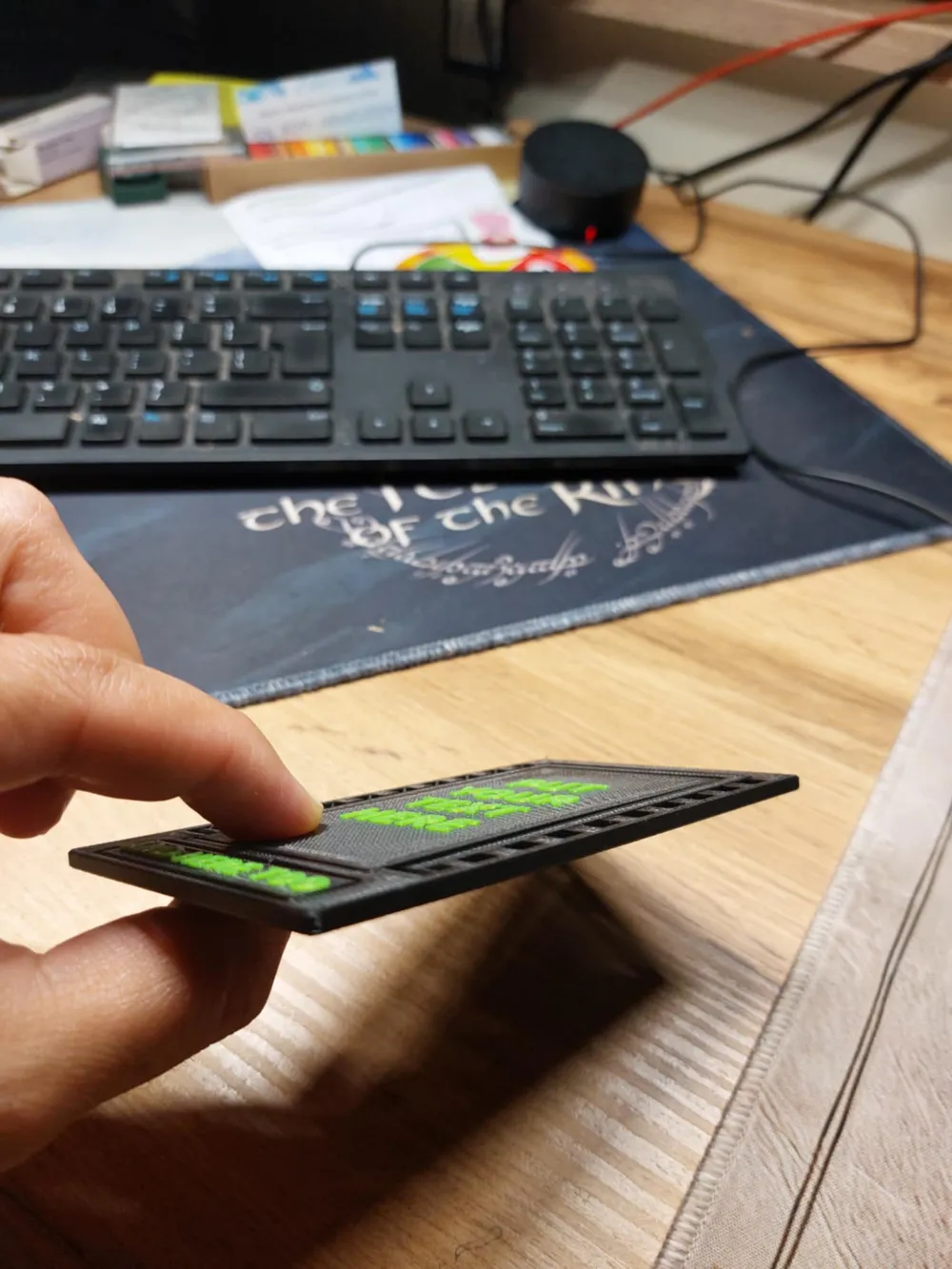 Bussiness Card in form of Phone Stand Support - Free 3D Print Model ...