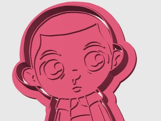 Cookie cutter eleven stranger things netflix tv - Free 3D Print Model ...