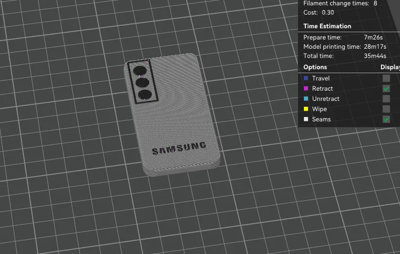 Mini Samsung Phone by BD Printing - MakerWorld