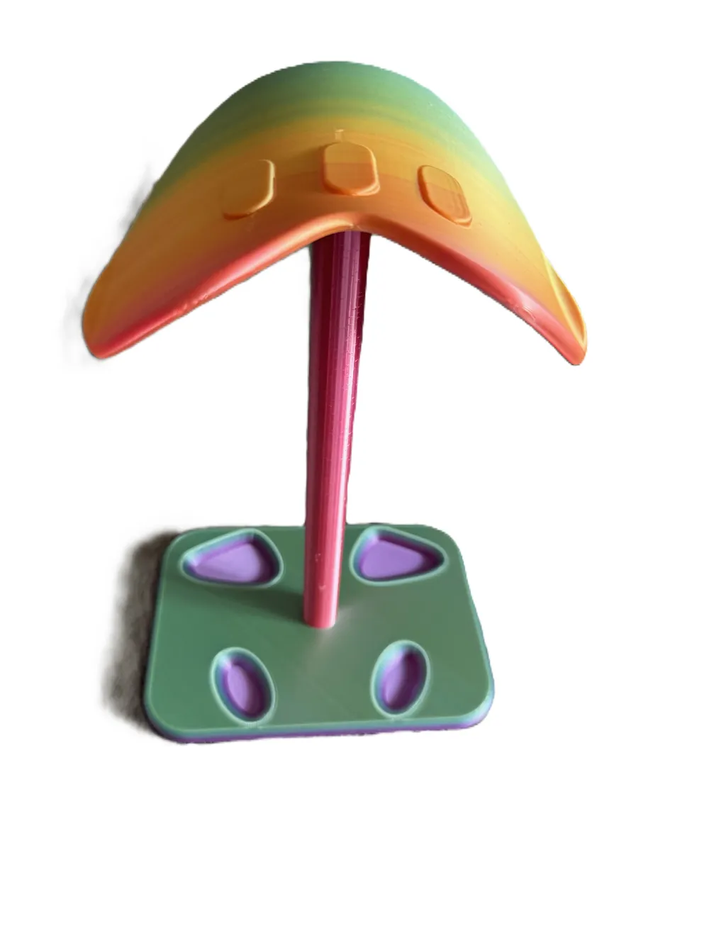 Meta Quest 3 Vertical Stand Dock Elite-Strap Remixed by Subei - MakerWorld