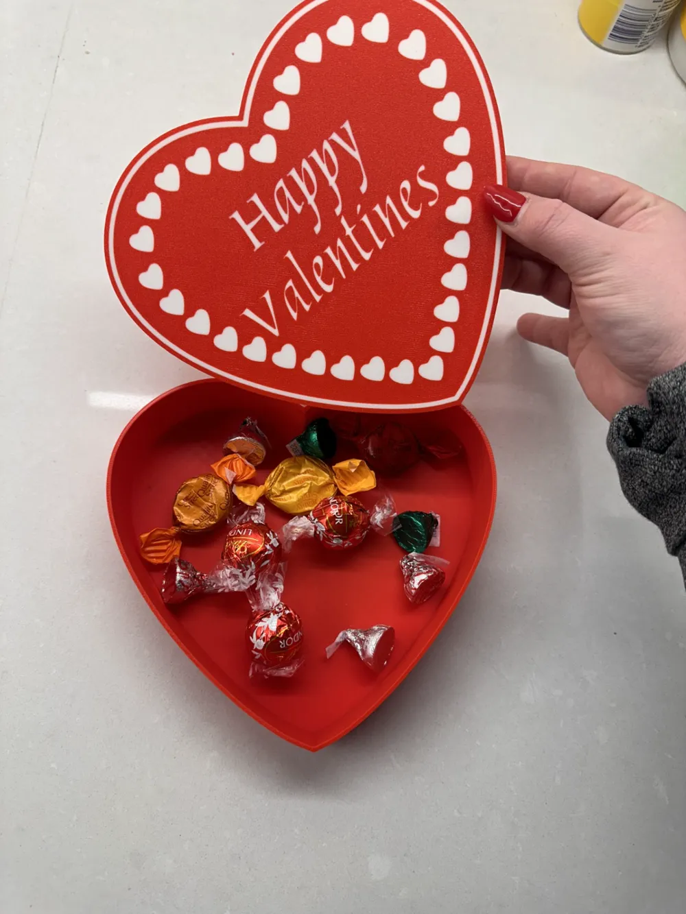 Valentines Day Heart Box (Not a Light Box) by DylansLightBoxes - MakerWorld