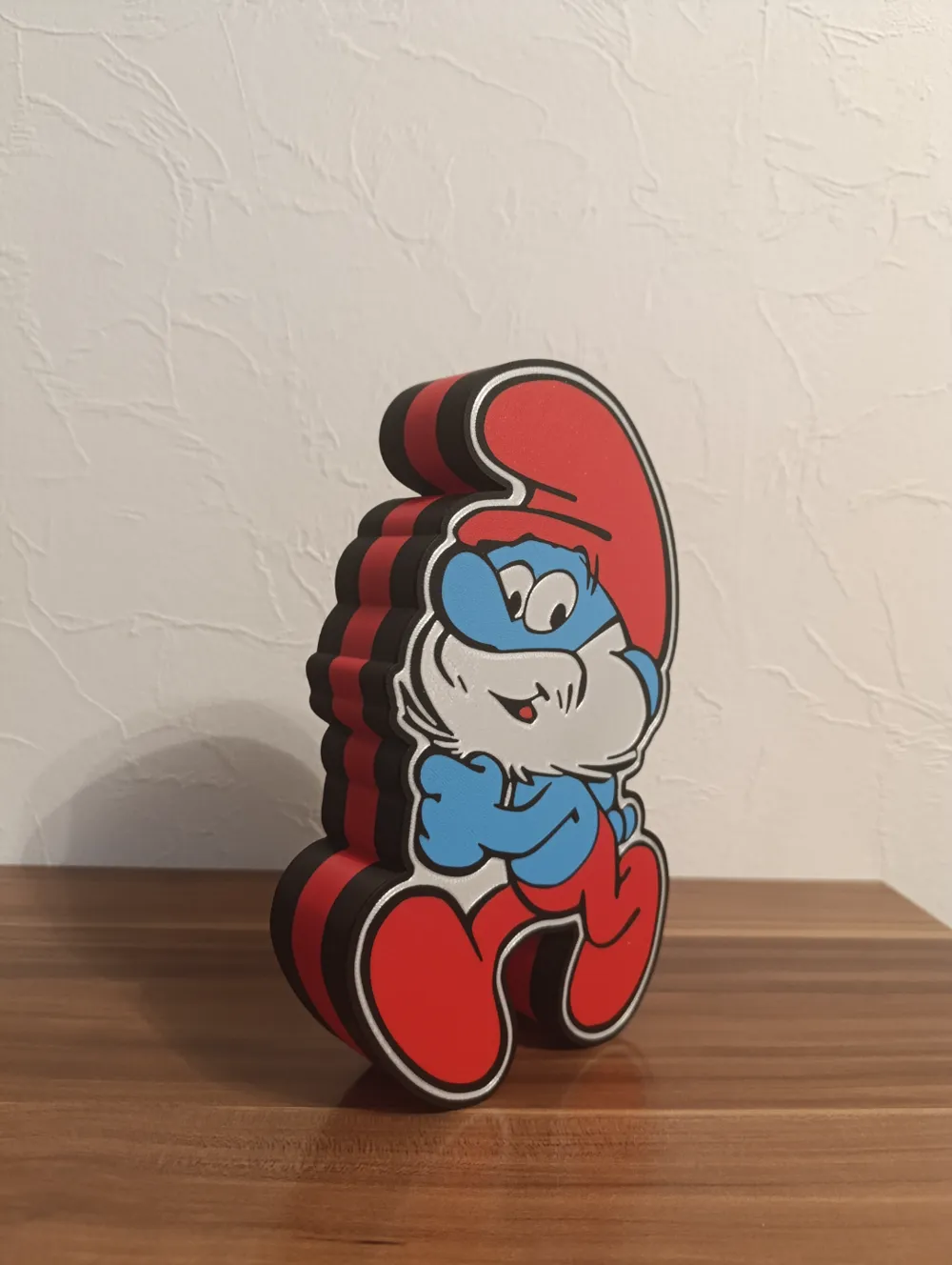 Papa Smurf LED Lightbox by Dule - MakerWorld
