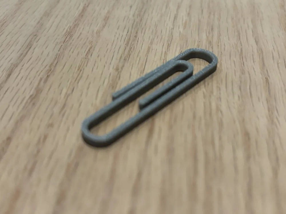 Paper clip- fast print! - Free 3D Print Model - MakerWorld