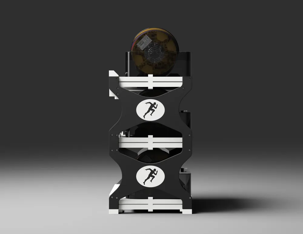 AMS Stand - Free 3D Print Model - MakerWorld