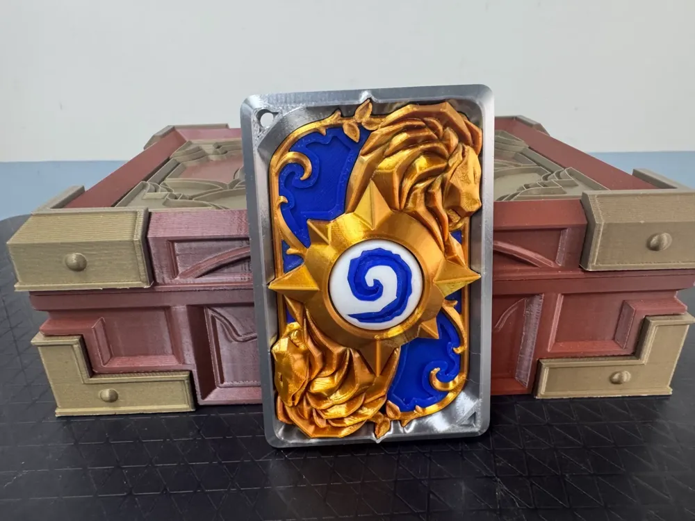 Hearthstone Golden Stormwind Card Back Pendant Refrigerator Magnet (no ...