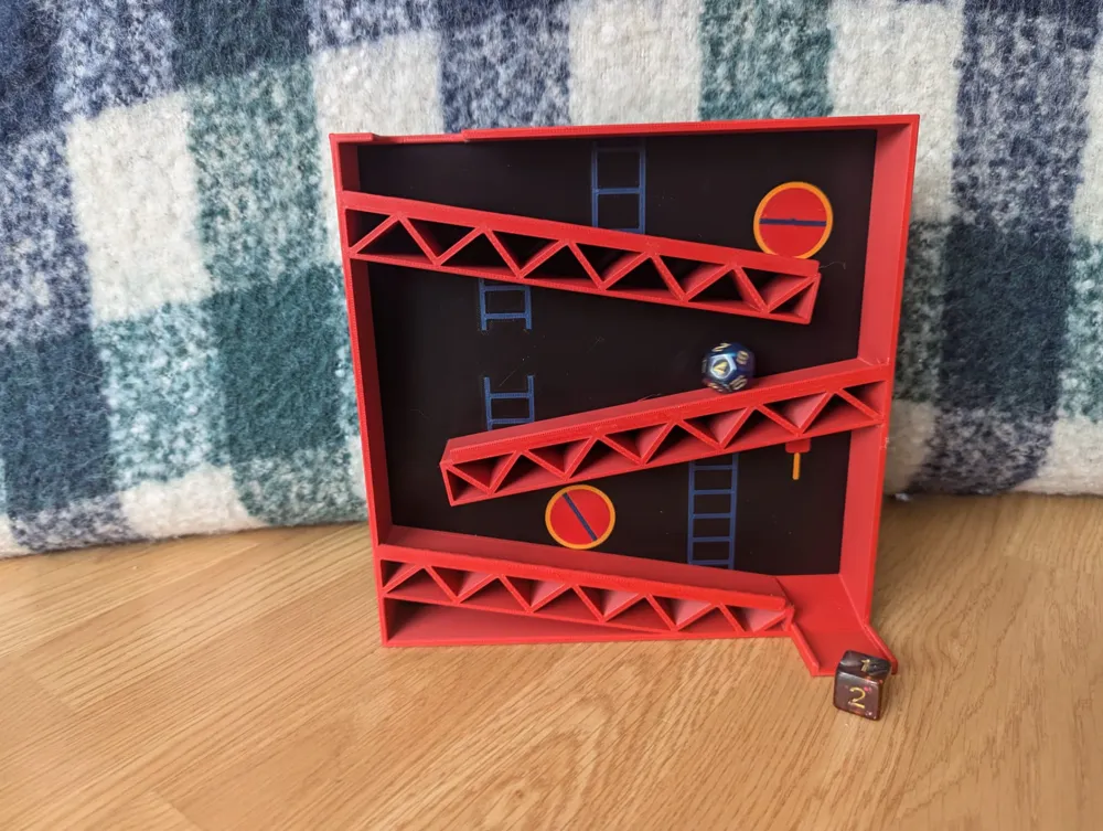 DK Arcade Dice Tower by GBCreative - MakerWorld
