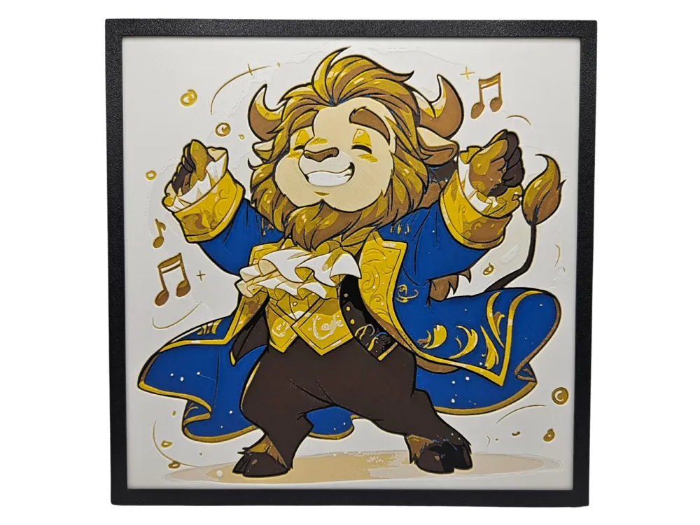 The Beast - Chibi Edition by BusyKikiBee MakerWorld: Download Free 3D ...