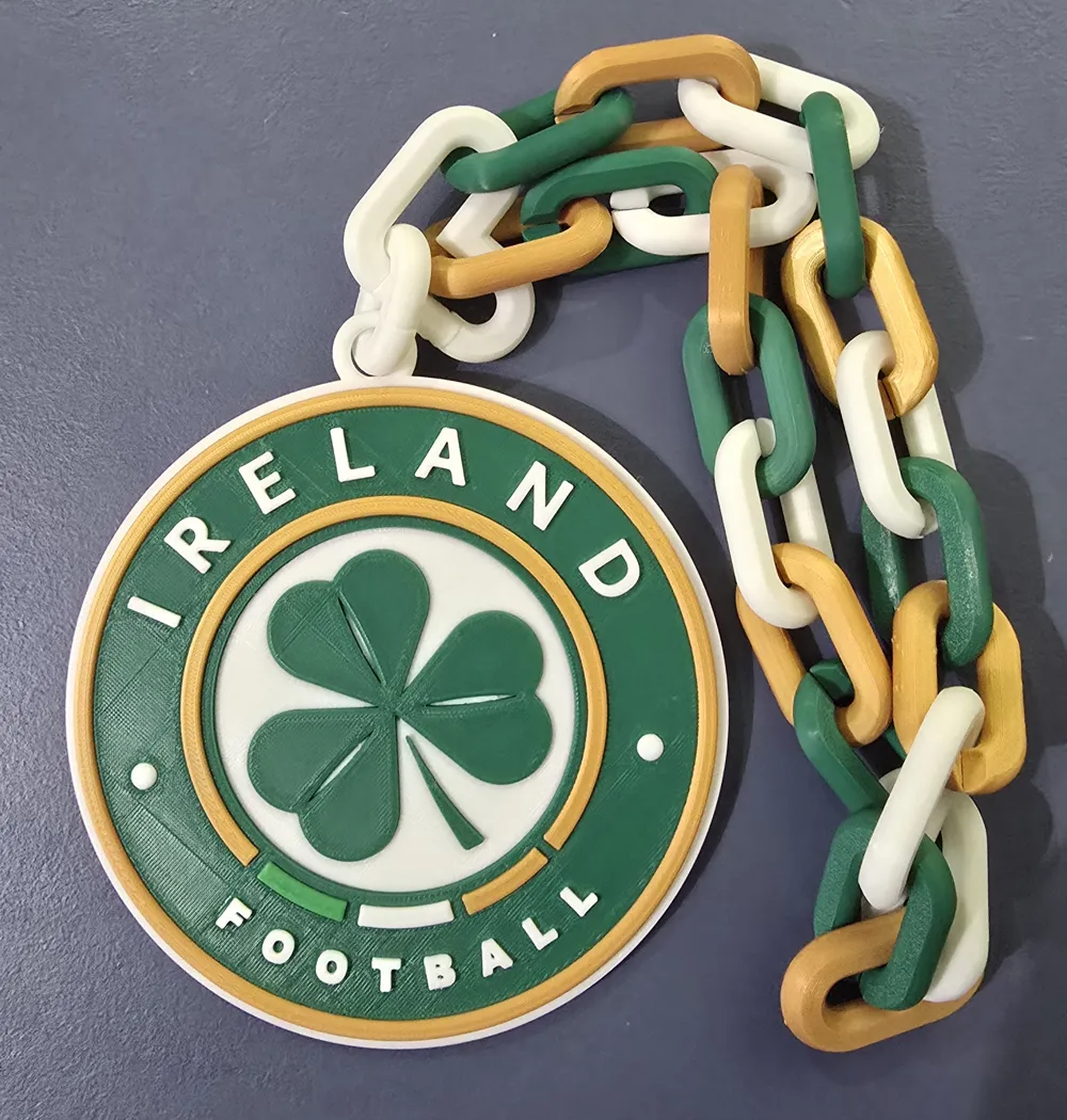 IRELAND V2 3D LOGO 180MM V2 SERIES - Free 3D Print Model - MakerWorld