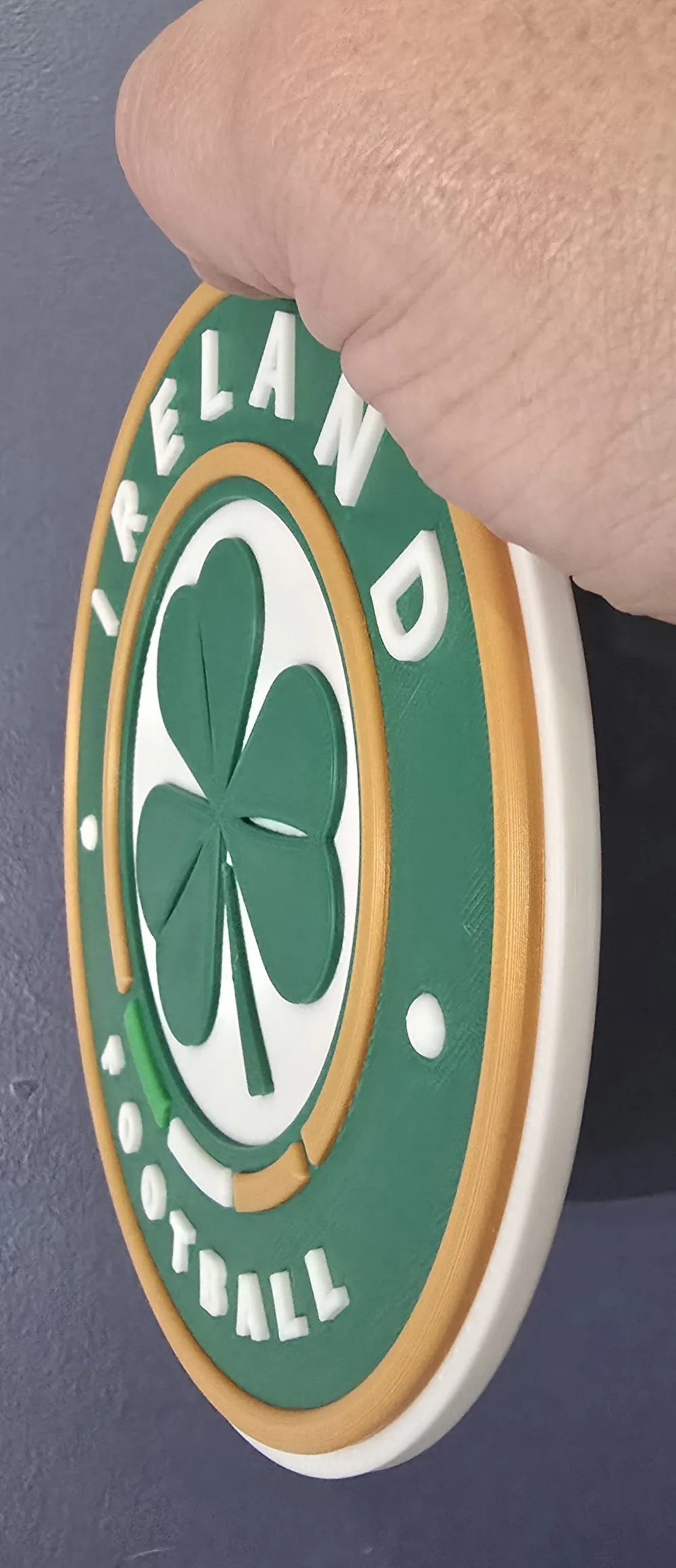 IRELAND V2 3D LOGO 180MM V2 SERIES - Free 3D Print Model - MakerWorld