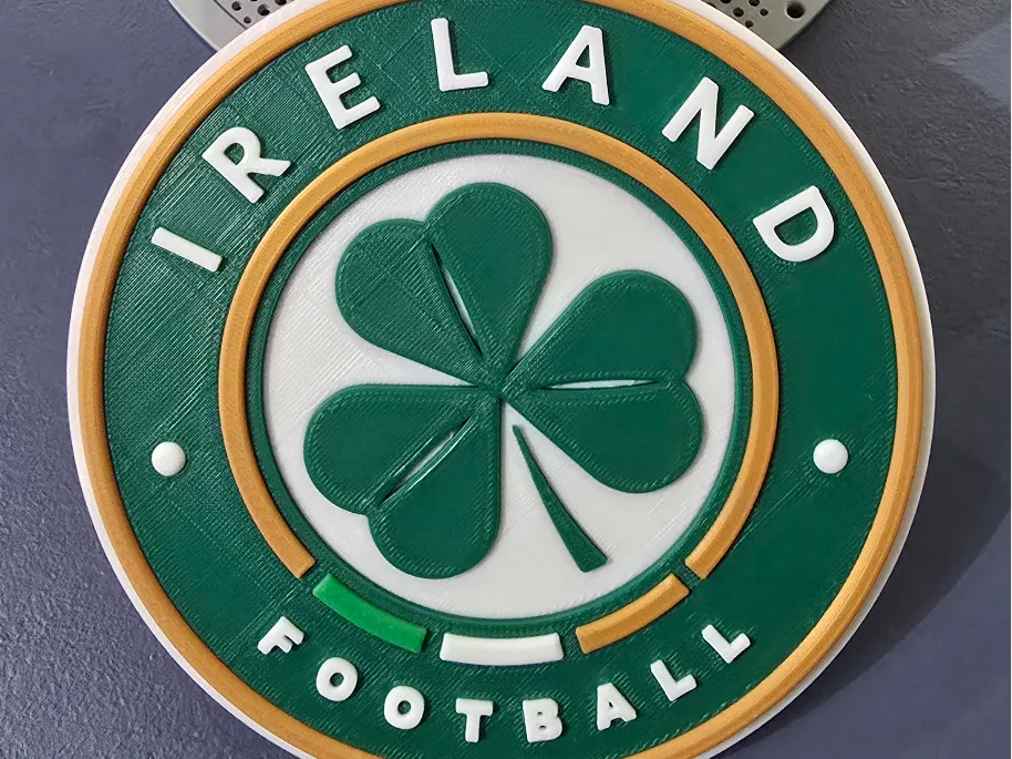 IRELAND V2 3D LOGO 180MM V2 SERIES - Free 3D Print Model - MakerWorld