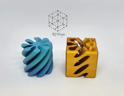 V3 Series - Vortex Cube by RJ Design MakerWorld: Download Free 3D Models