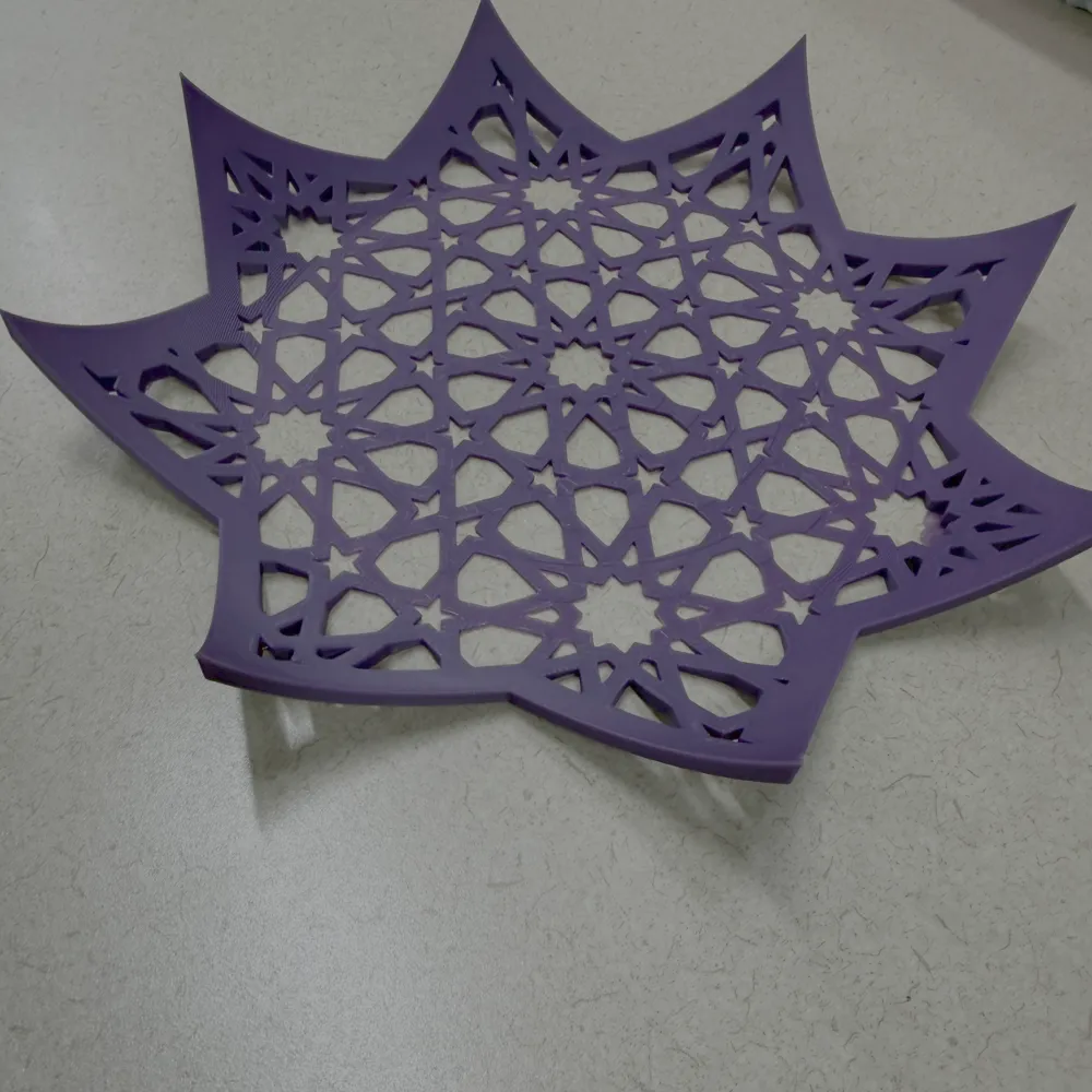 Star Shaped Plate/Serving Dish - Free 3D Print Model - MakerWorld