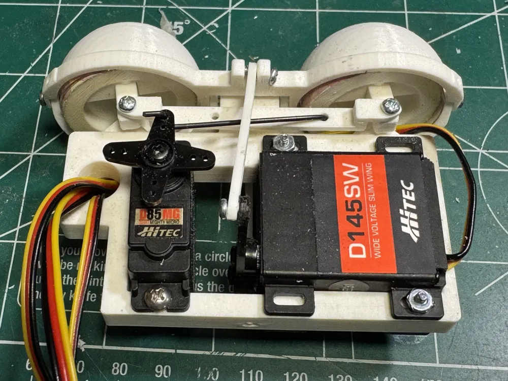 Three-Servo Eye Animatronic - Free 3D Print Model - MakerWorld