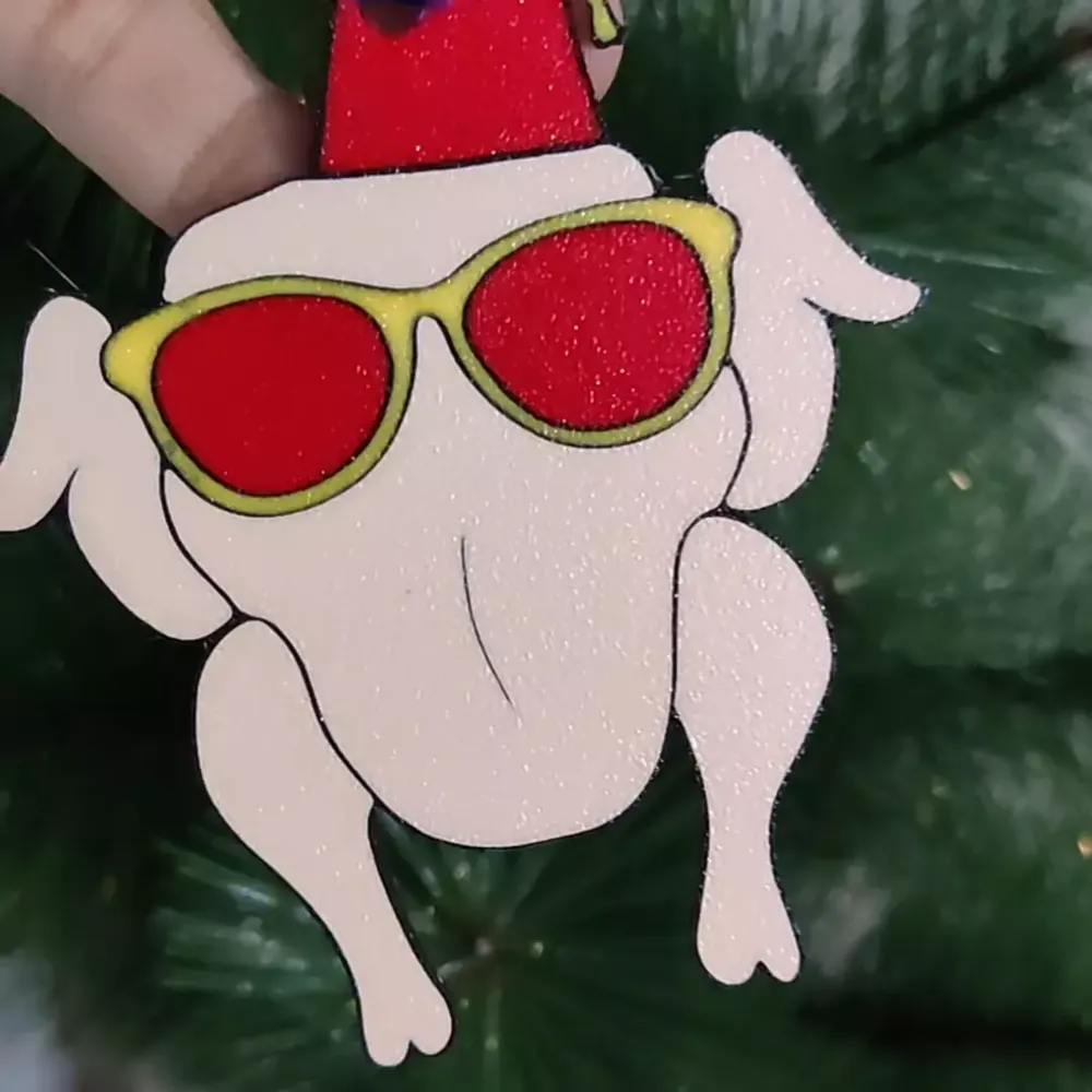 Tree Ornament Turkey - Friends by julianfj - MakerWorld