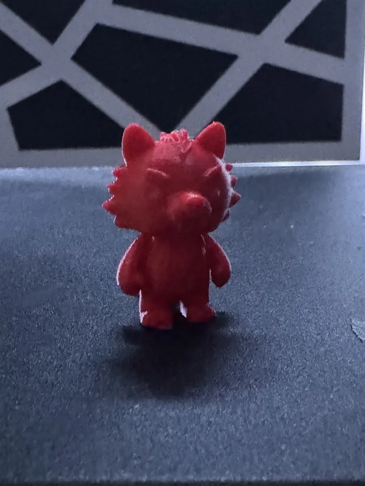 Mini Werewolf – Spooky Collectible v2 by CraftedDesigns MakerWorld ...