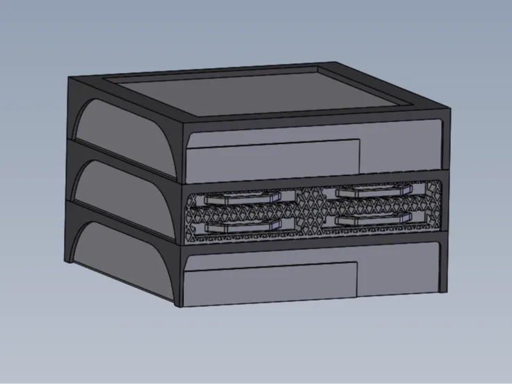 Micro OptiPlex stacker / mini rack setup - Free 3D Print Model - MakerWorld
