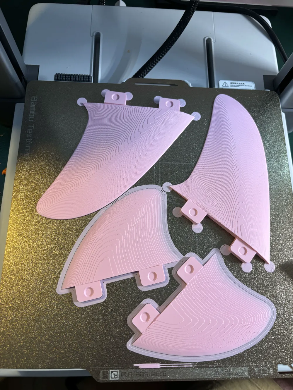 FCS River Surfing Fin Set Remixed by little phoque - MakerWorld