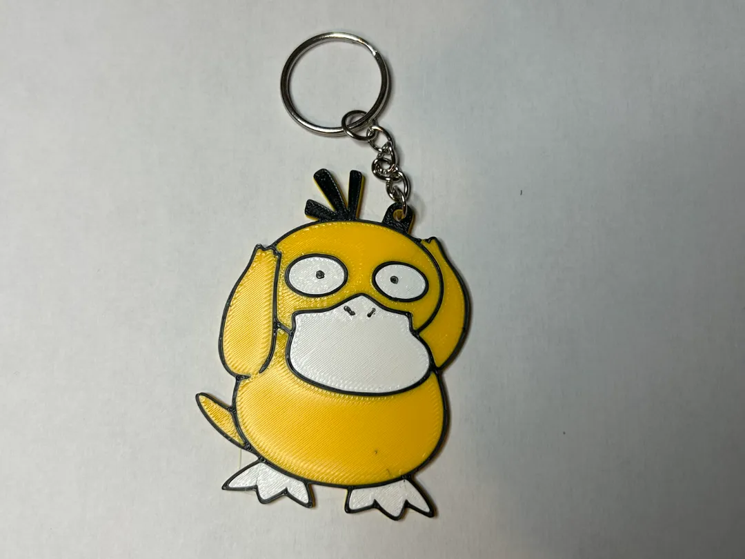 psyduck keychan - Free 3D Print Model - MakerWorld