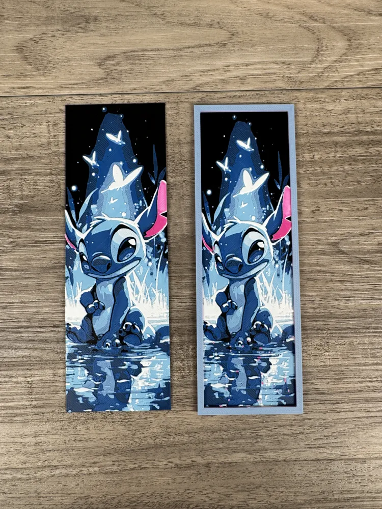 Stitch Bookmark #1 - Free 3D Print Model - MakerWorld