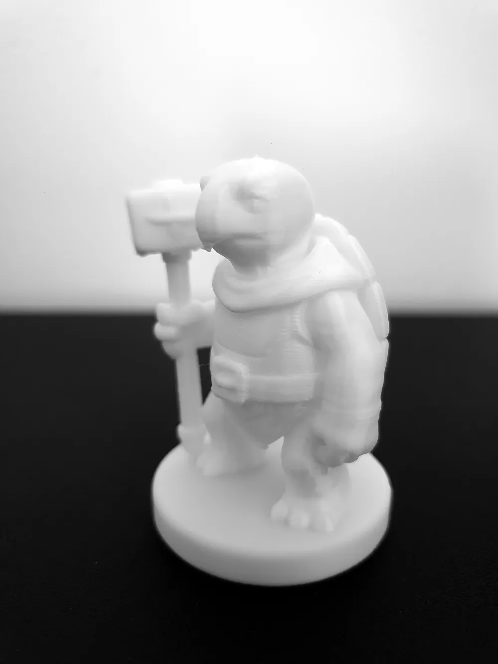DnD Miniature Tortoise Paladin by Midjam MakerWorld: Download Free 3D ...