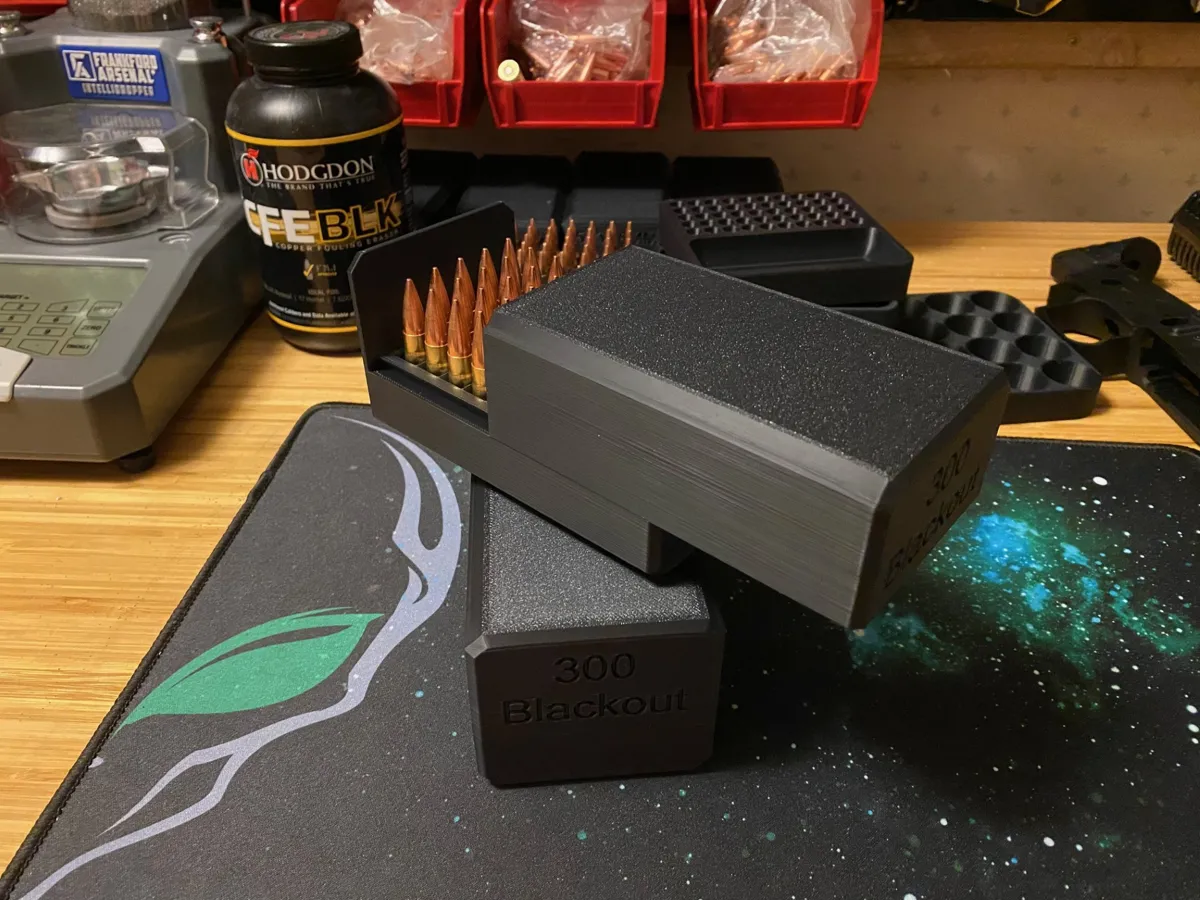 300 Blackout ammo box. - Free 3D Print Model - MakerWorld