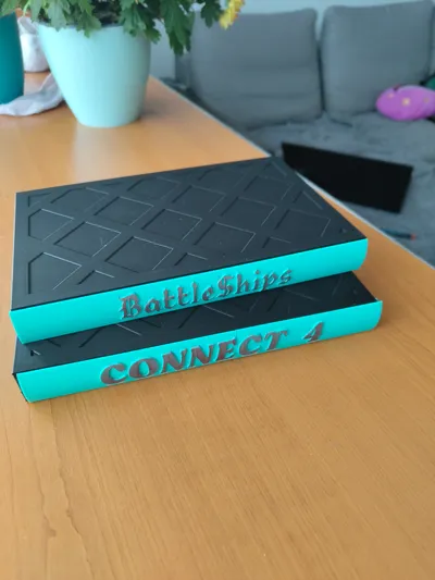 Connect 4 - Book Case Board Game by Cosmin.solo - MakerWorld