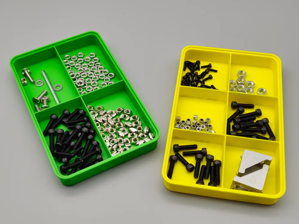 Stackable Parts Organizer - Small Item Storage by Apex - MakerWorld