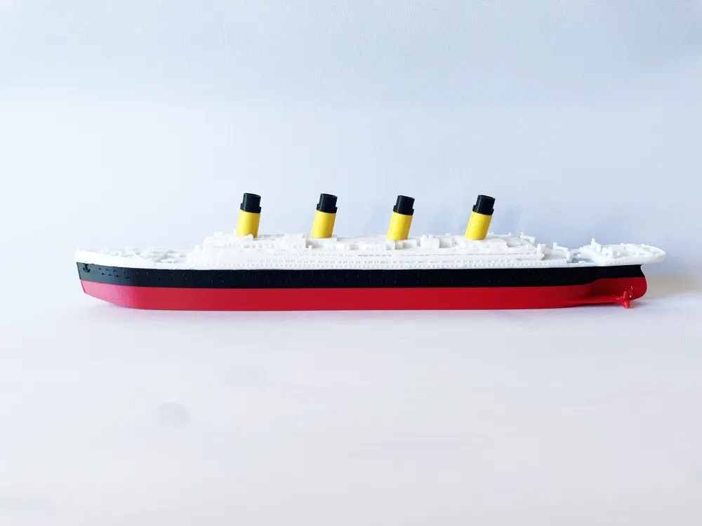 RMS TITANIC 1:1000 Scale 11.3 Inch 29cm by 3D Delight MakerWorld: Download Free 3D Models