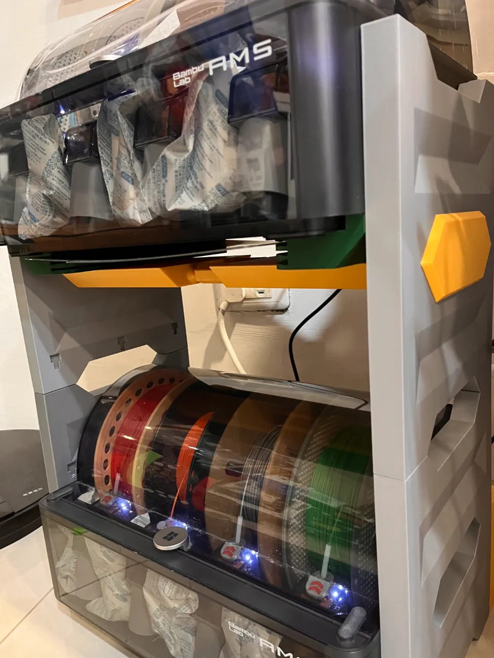 AMS Stacking System - Reinforcement Stabilizer by jerry320320 - MakerWorld