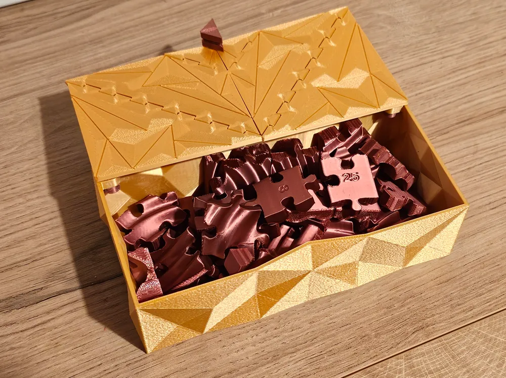 Shiny waves 3D puzzle by dom_reloaded - MakerWorld