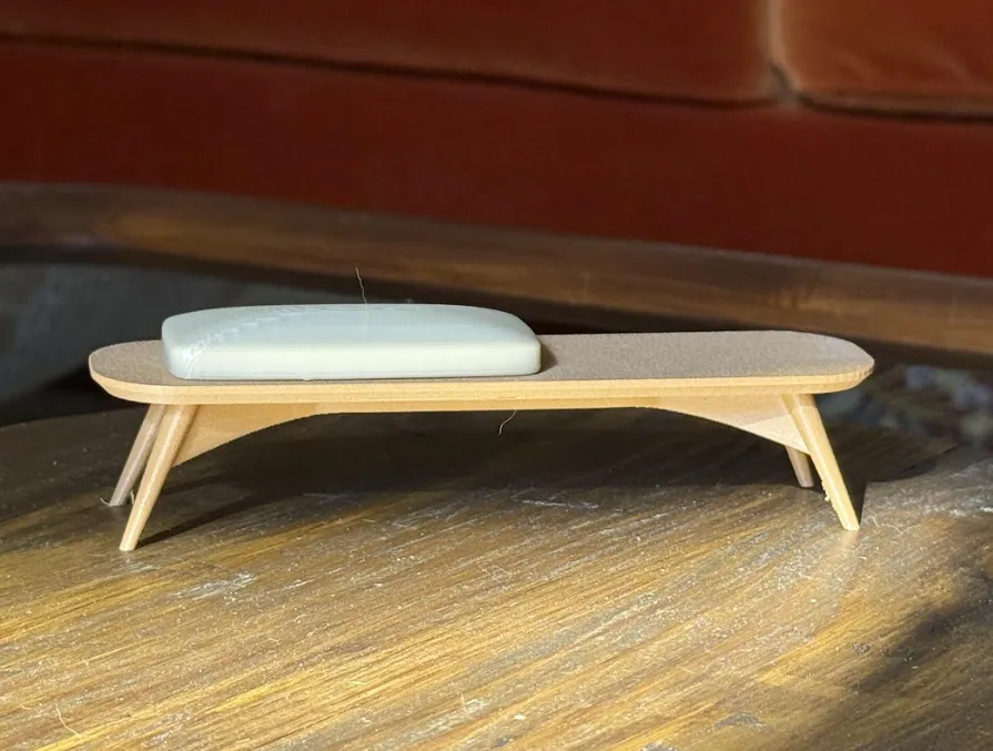 1:12 Bench with Cushion by Bokkins3d MakerWorld: Download Free 3D Models