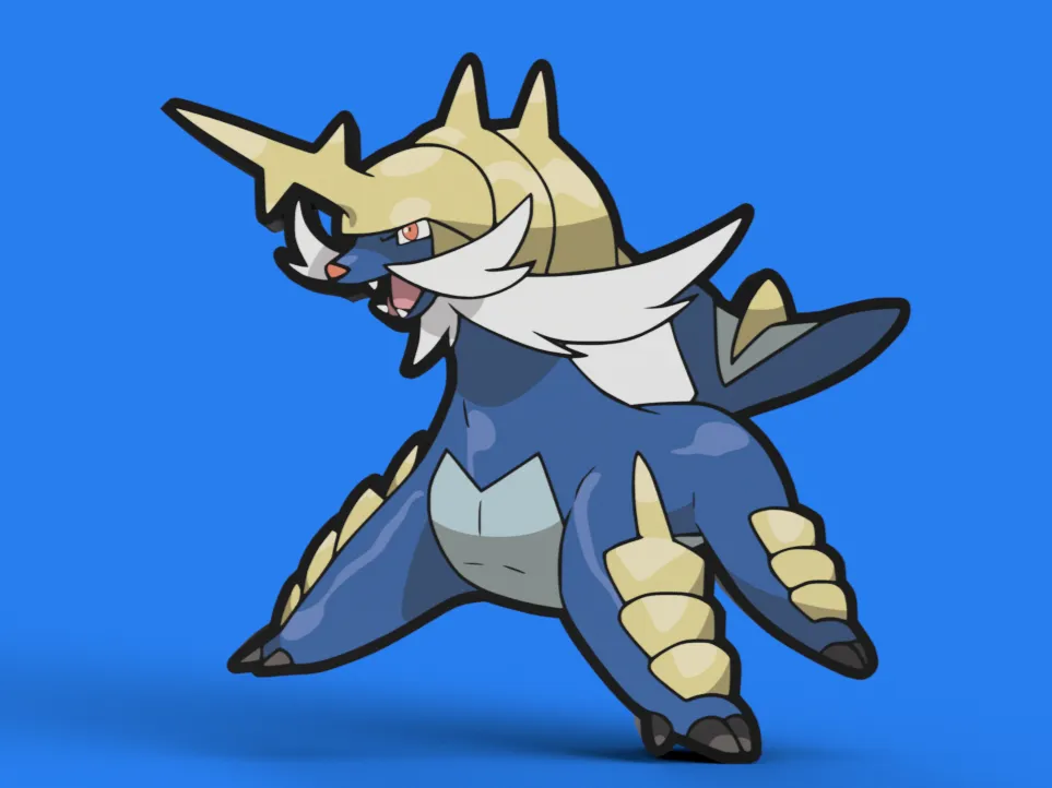 Samurott Lightbox by Sitsero - MakerWorld