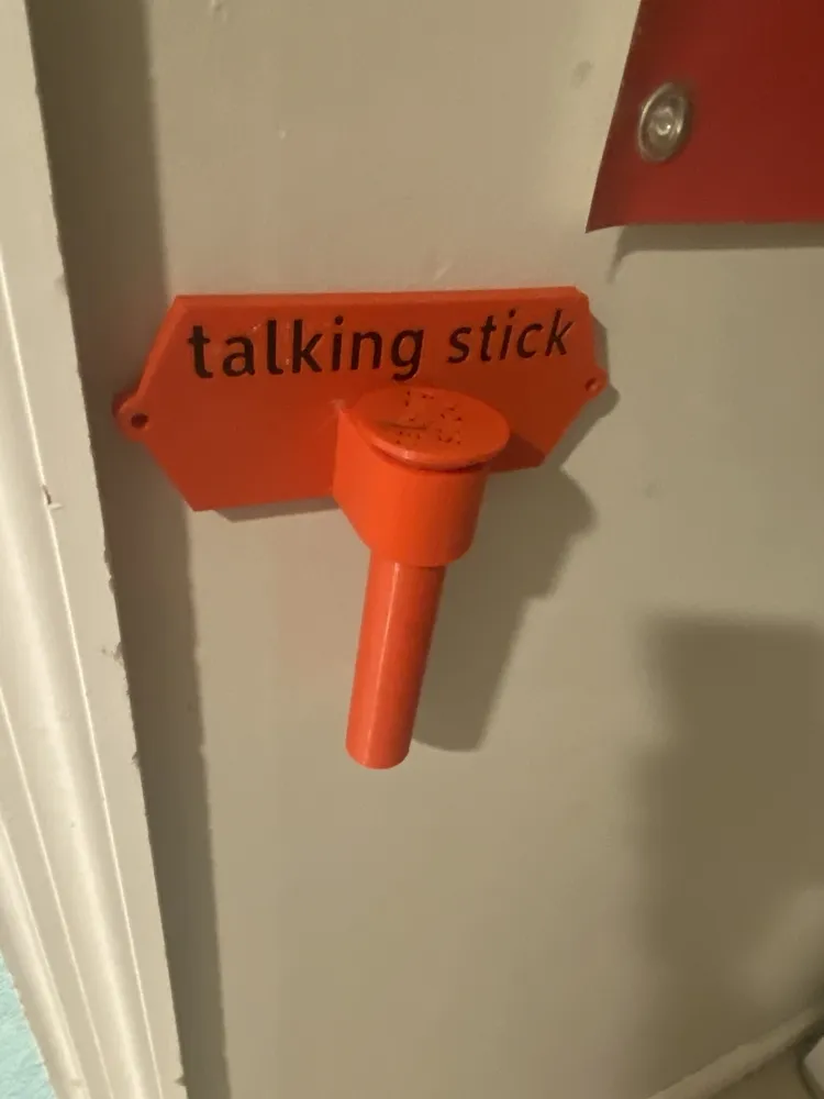 the talking stick by Nathan marsh MakerWorld: Download Free 3D Models