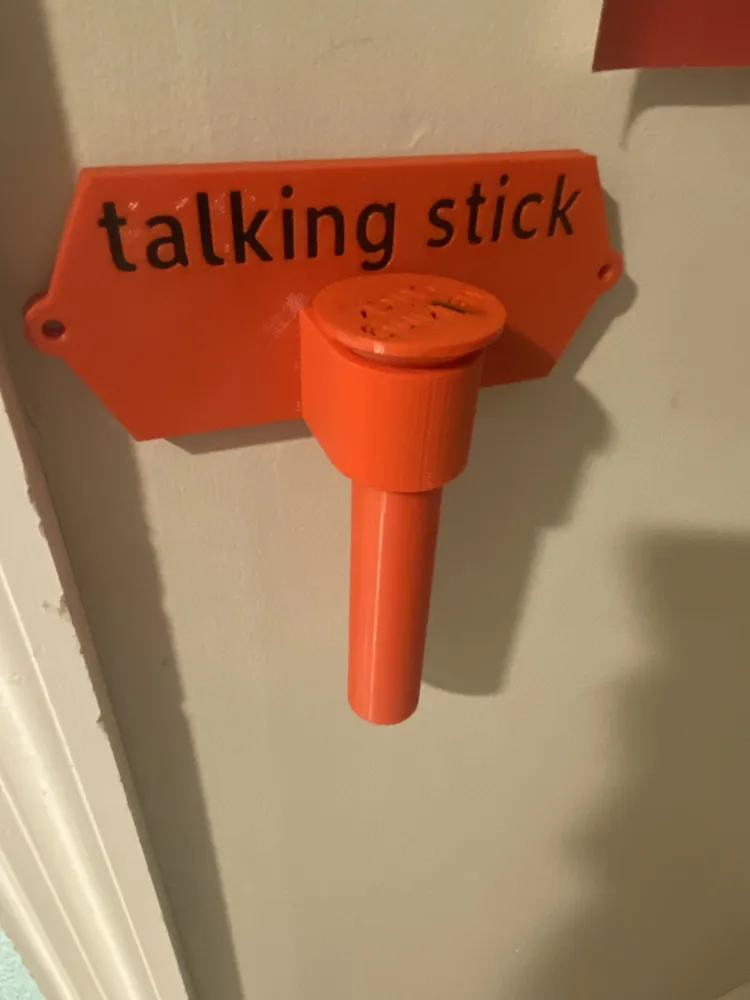 the talking stick by Nathan marsh MakerWorld: Download Free 3D Models