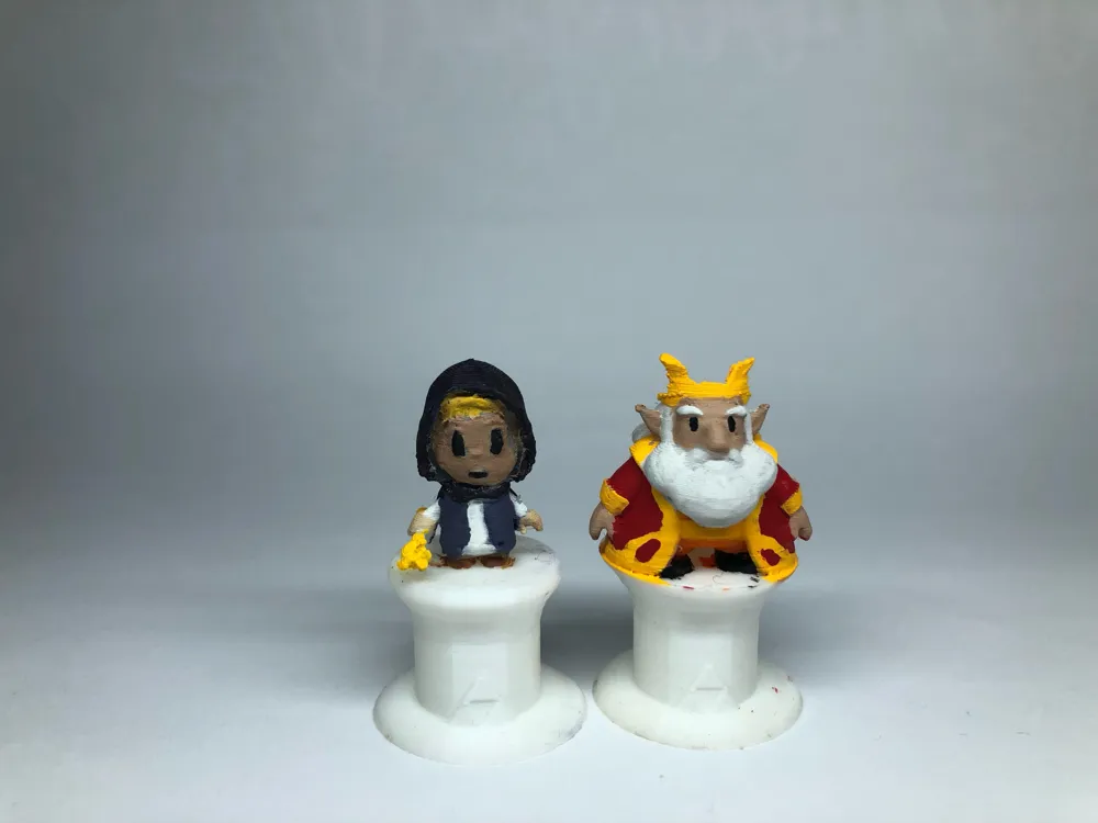 Zelda Echoes Of Wisdom Chess Set (White) by Tercer MakerWorld: Download ...