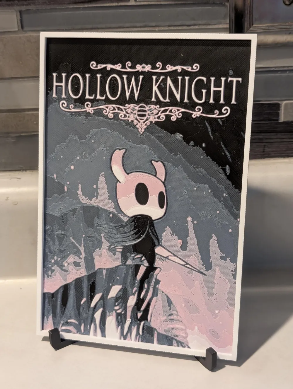 Hollow Knight Cover Art HueForge Poster by Serics MakerWorld: Download ...