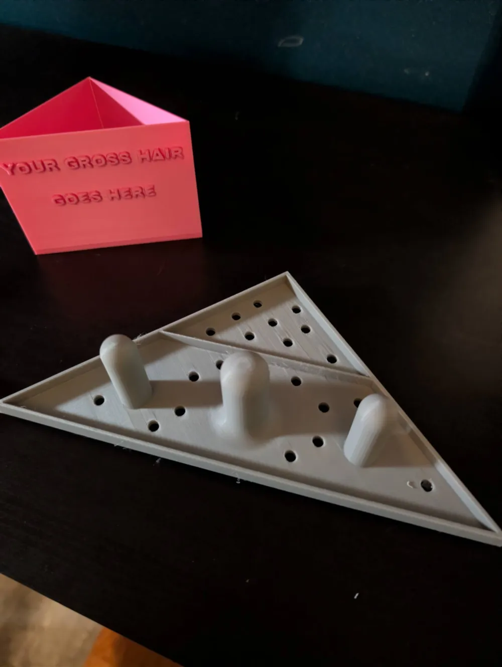 shower hair tie holder - Free 3D Print Model - MakerWorld