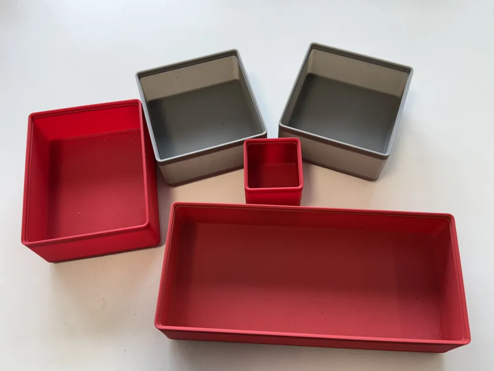 6U Stacking Gridfinity Bins for Packout Organizers - Free 3D Print ...